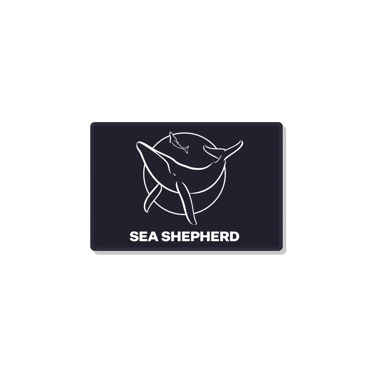 CLASSIC WHALE NAVY RECTANGLE PATCH – Sea Shepherd New Zealand